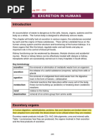 Gr11 Excretion in Humans CC PDF | PDF