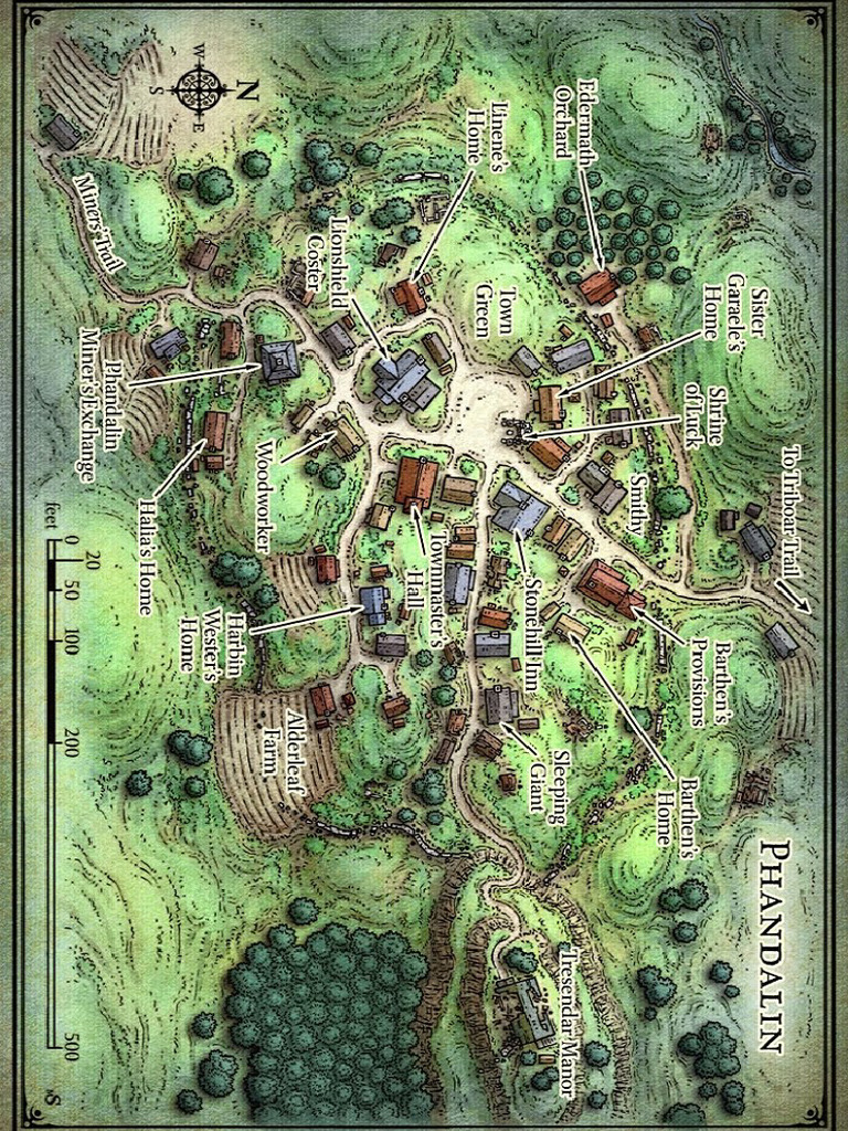 Phandalin Locais | PDF