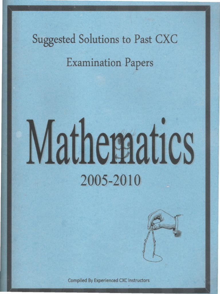 CXC Math Solutions 2005-2010 Guide | PDF