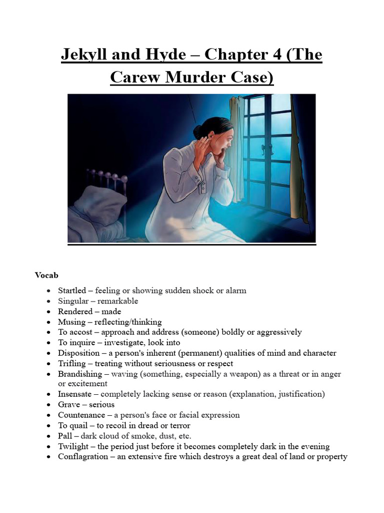 Jekyll and Hyde - Ch. 4 PDF | PDF