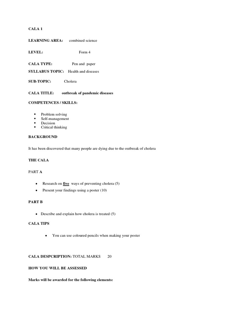 Combined Science 2024 CALA | PDF | Food Web | Greenhouse Gas