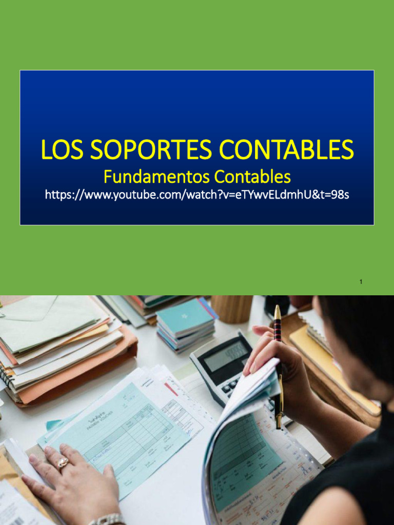 Soportes Contables - Upc07 | PDF | Contabilidad | Factura