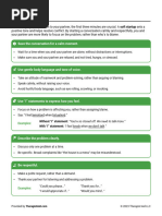 Gottman - Soft Start Up Handout | PDF