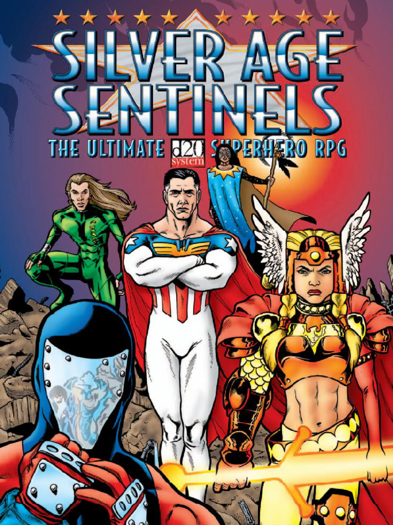 D&D 3.5e - Silver Age Sentinels - The Ultimate d20 Superhero RPG | PDF