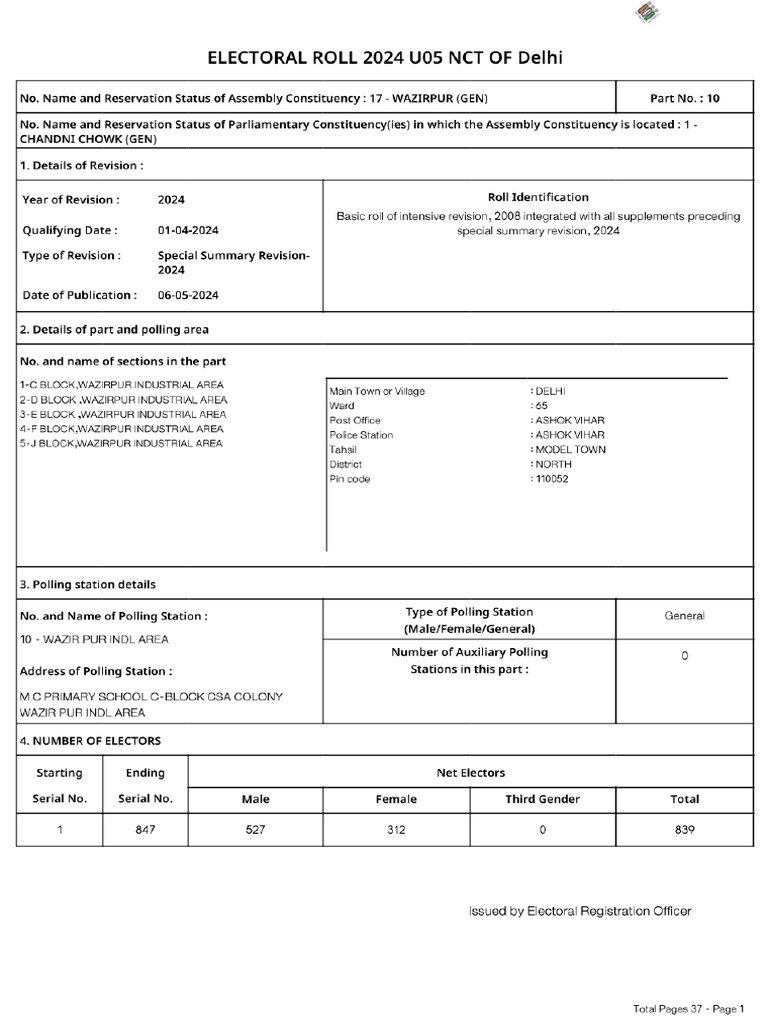 2024 FC EROLLGEN U05 17 FinalRoll Revision2 ENG 10 WI | PDF