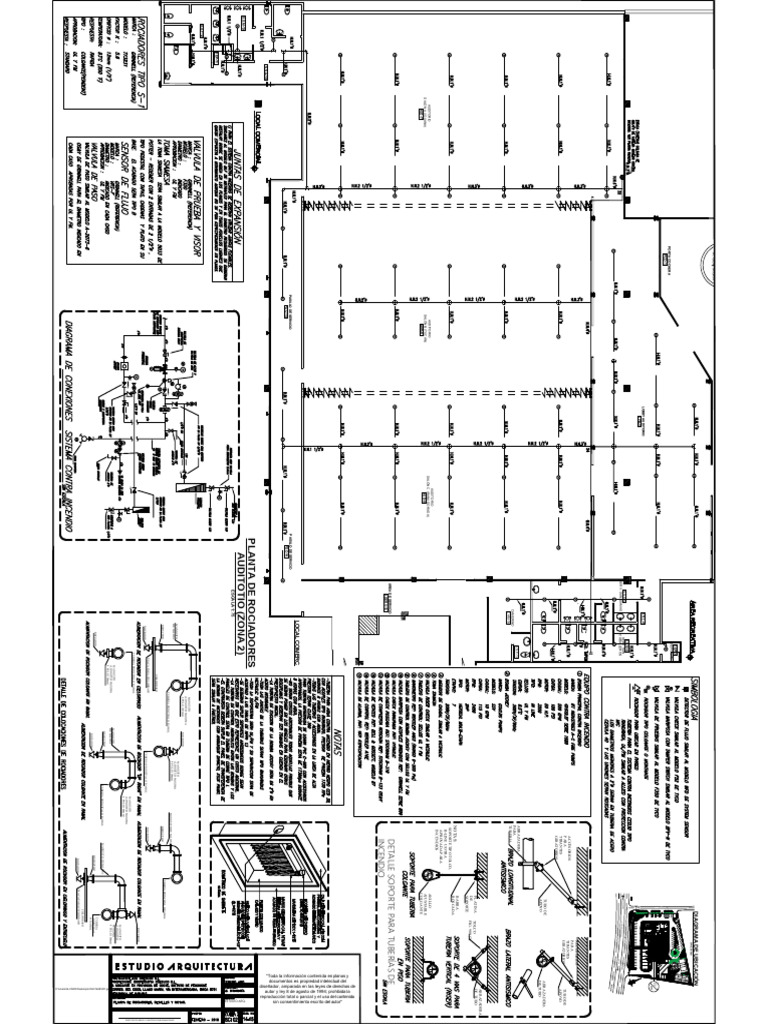 Plano Sci Auditorio | PDF | Plomería | Ingeniería mecánica