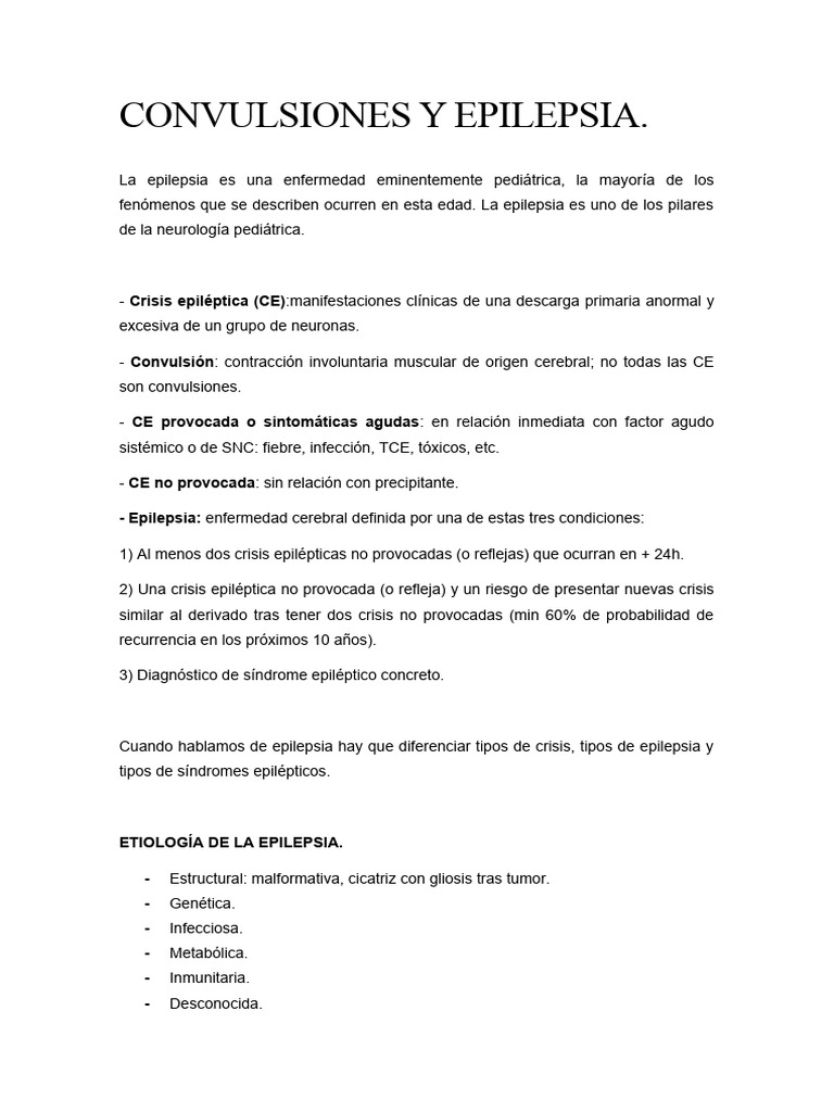 Epilepsia | PDF | Epilepsia | Enfermedades y trastornos