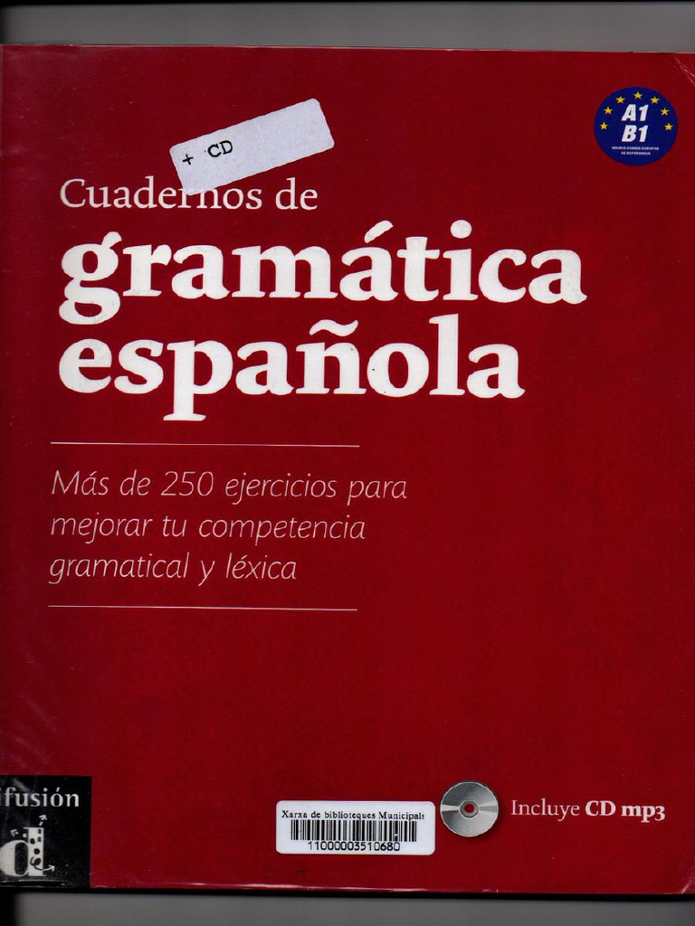 3 Cuaderno de La Gramatica Espanol | PDF | Cocina, comidas y vino