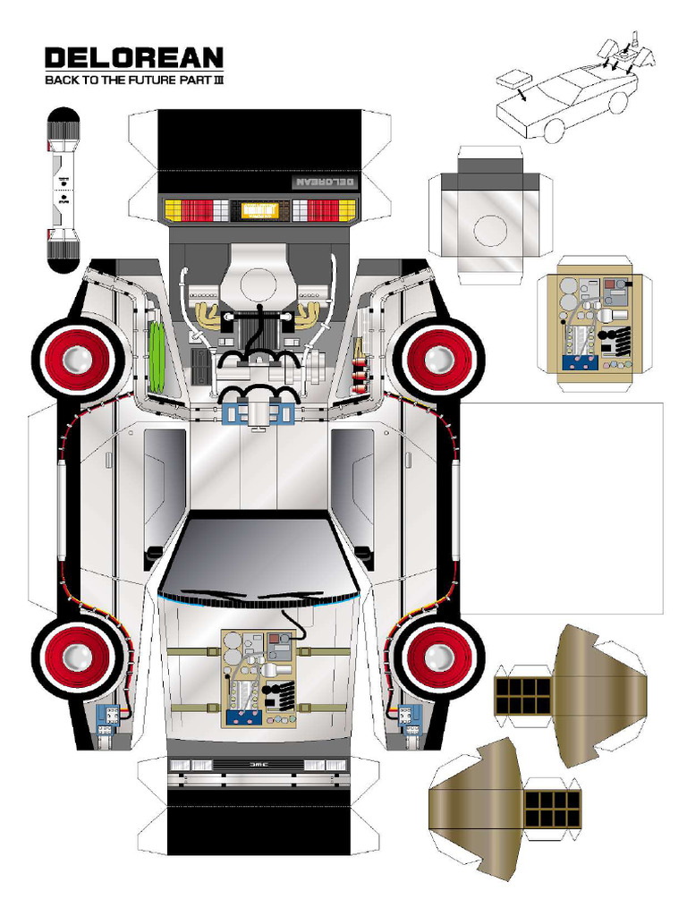 Papercraft D3l0r3an | PDF