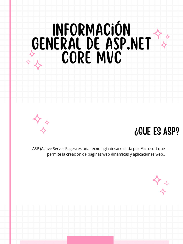 Información General de ASP.net Core MVC | PDF | Ingeniería Informática ... Información General de ASP.net Core MVC | PDF | Ingeniería Informática ...
