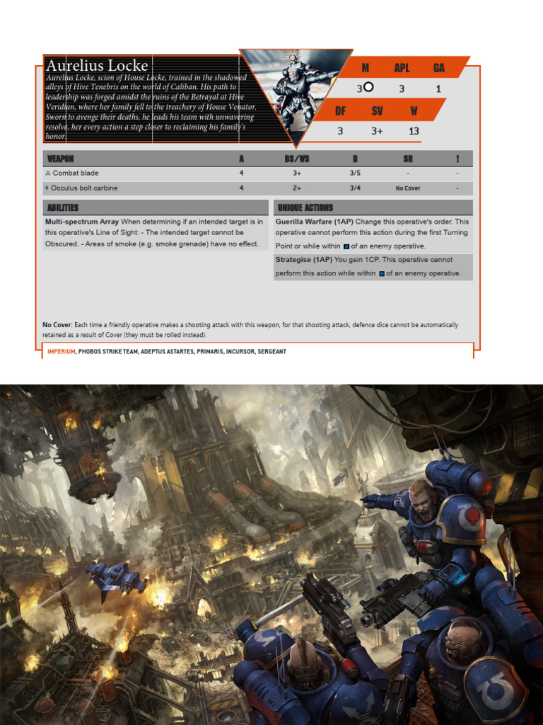 Phobos Strike Team Datacards | PDF | Military | Warfare