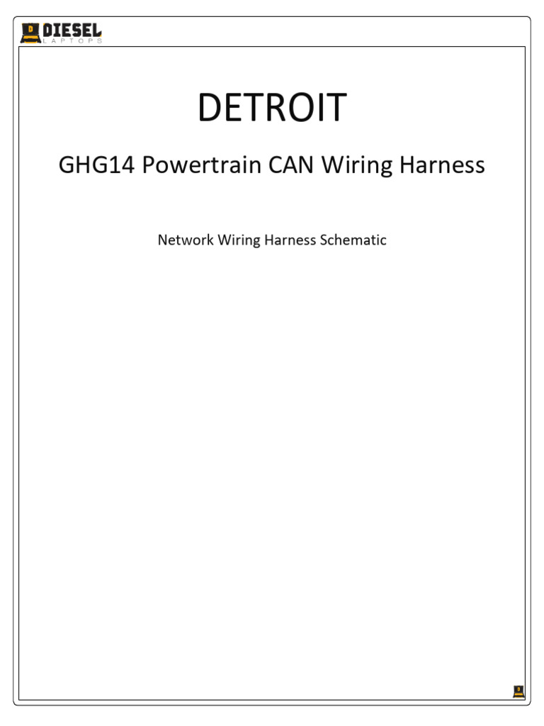 GHG14 Powertrain Wiring Schematic | PDF | Resistor | Electrical Engineering