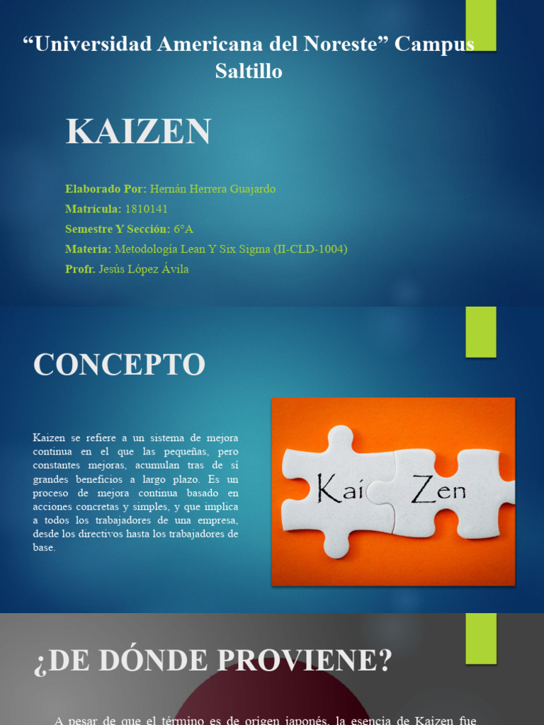 KAIZEN | PDF | Lean Manufacturing