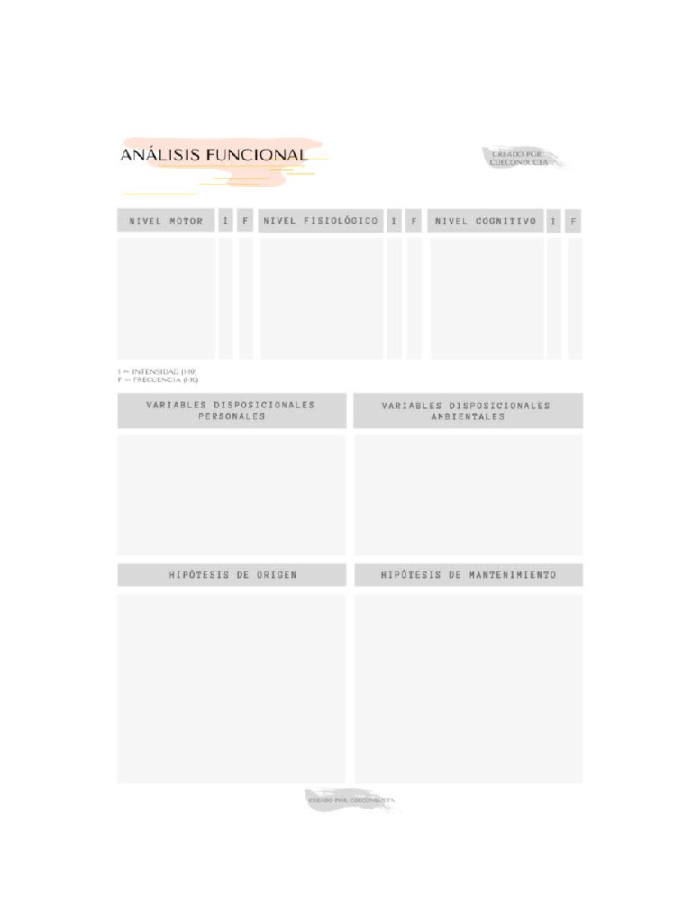 Analisis funcional formato 1 | PDF