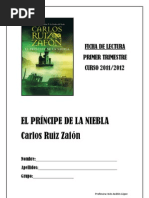 El Príncipe de La Niebla (Resumen Por Capítulos y Descripcion de ...