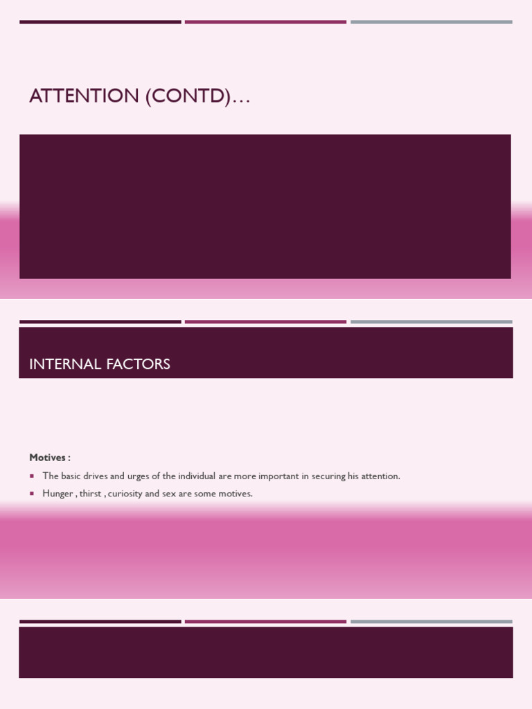 Attention | PDF | Attention | Perception