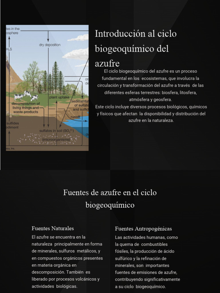 Azufre PDF | PDF | Azufre | Suelo