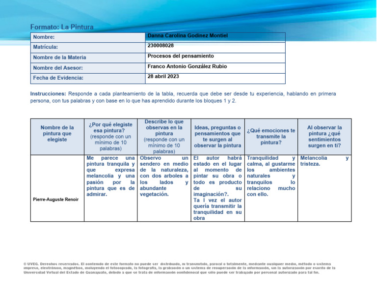 Godinez Danna EA4 LaPintura | PDF
