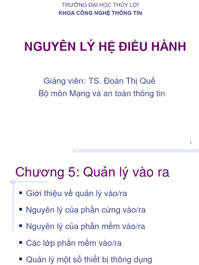 Chương 5 - K63 - Final | PDF