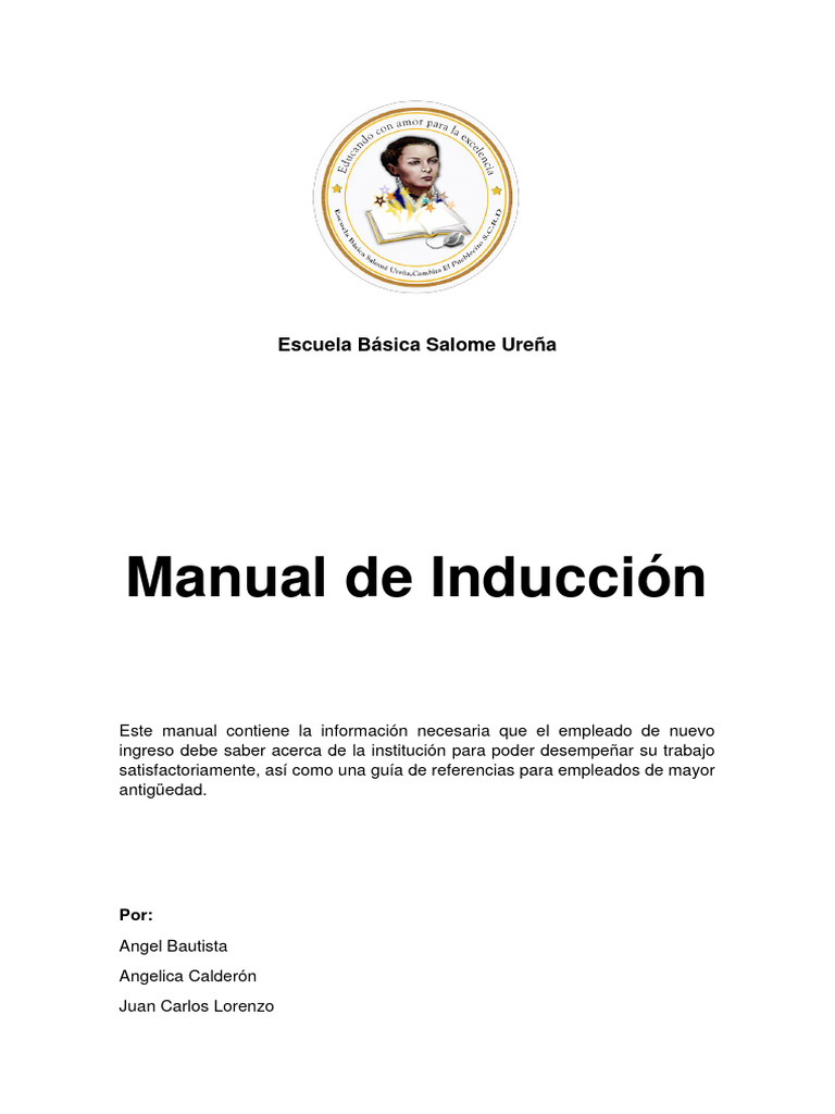 Manual de Inducción para Empleados Nuevos | Descargar gratis PDF | Ropa | Maestros