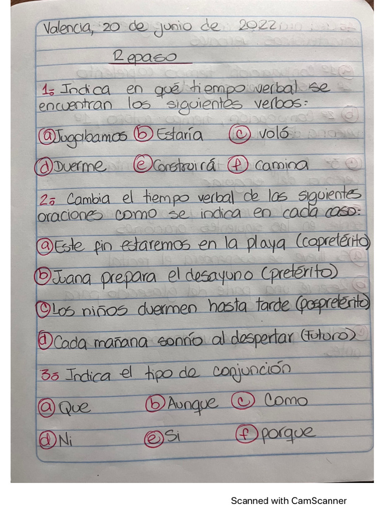 Repaso Evaluación 20-06 | PDF