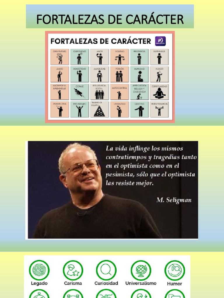 Fortalezas de Carácter | PDF | Aprendizaje | Valor