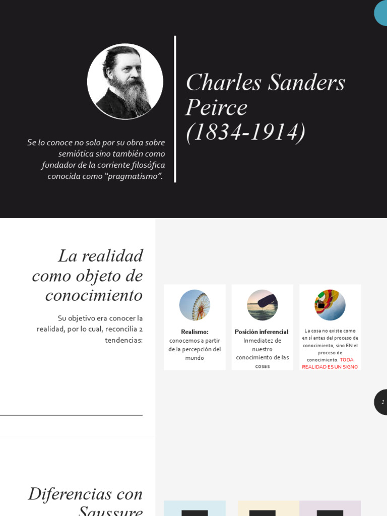 Charles Sanders Peirce | PDF | Charles Sanders Peirce | Filosofía ...
