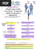 Tablas RULA | PDF | Factores humanos y ergonomía | Science