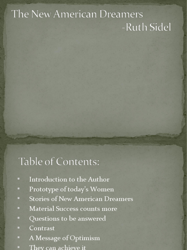 New American Dreamers | PDF