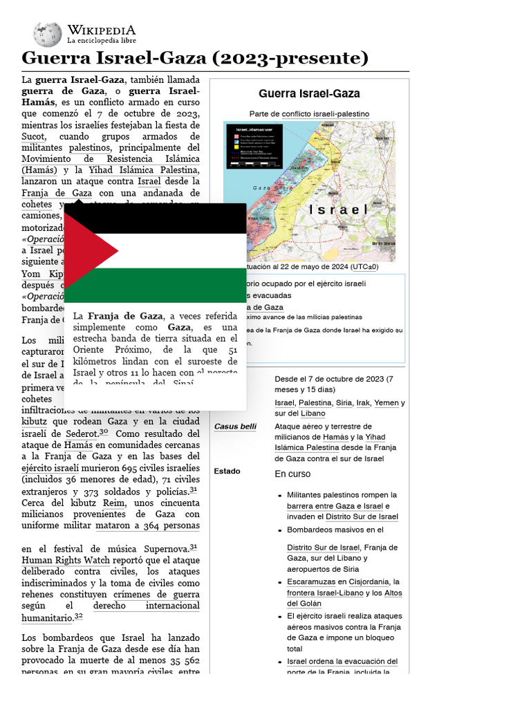 Guerra Israel-Gaza ( | PDF | Franja de Gaza | Hamás