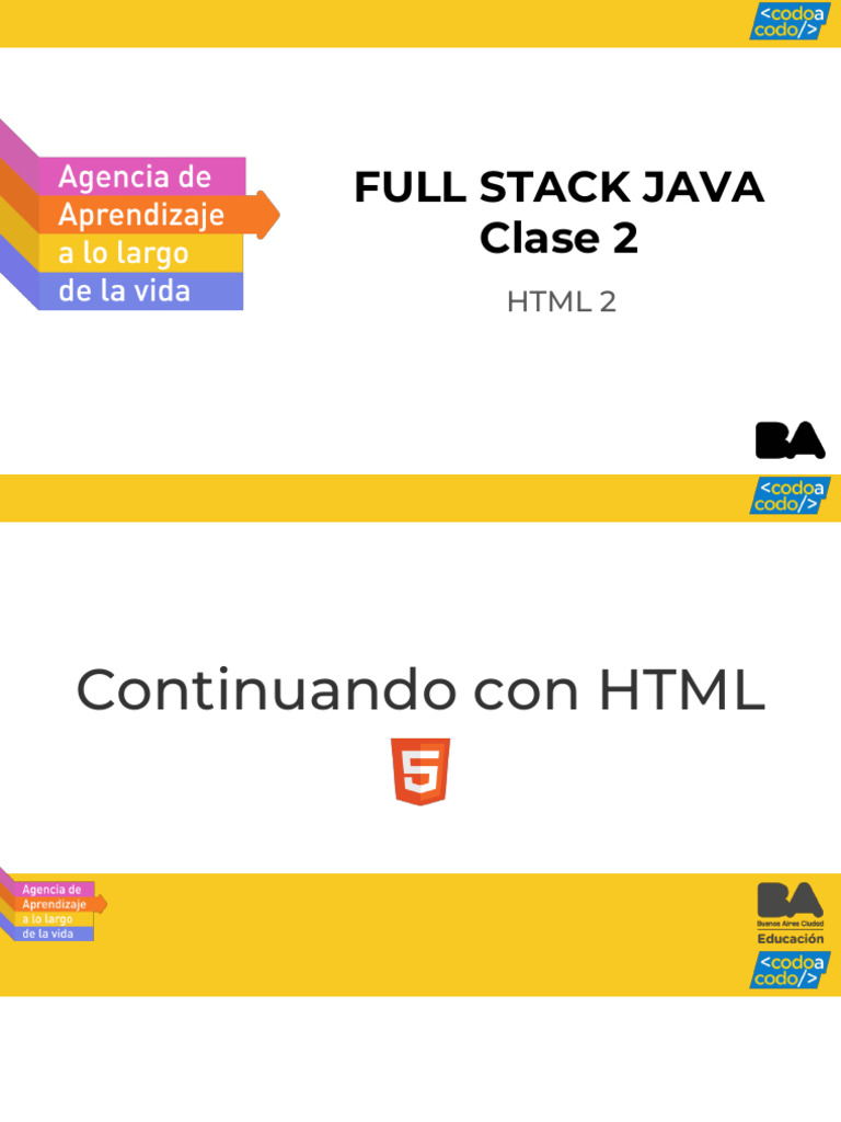 Clase 02. HTML 2 | PDF | Hipervínculo | Informática Clase 02. HTML 2 | PDF | Hipervínculo | Informática