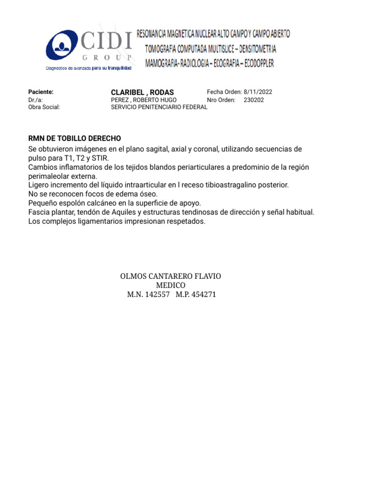 CIDI | PDF