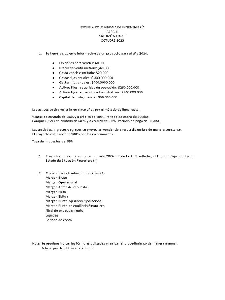 ECI Parcial | PDF