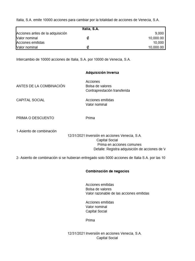 Caso 3 | PDF | Compartir (Finanzas) | Inversiones