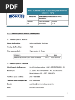 FISPQ Sabonete Scott® Spray Uso Geral 400ml | PDF | Embalagem e rotulagem