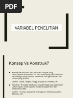 Memahami Variabel X dan Y dalam Penelitian | PDF | Sains & Matematika