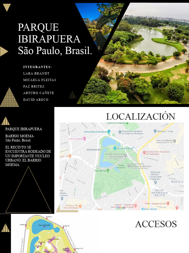 Parque Ibirapuera | PDF | Sao Paulo | Zonificación