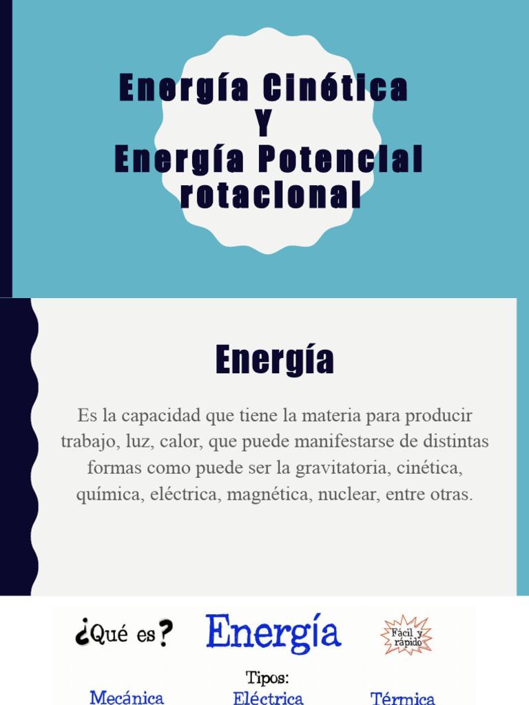 Energía Cinética | PDF | Filosofía | Ciencia y matemáticas