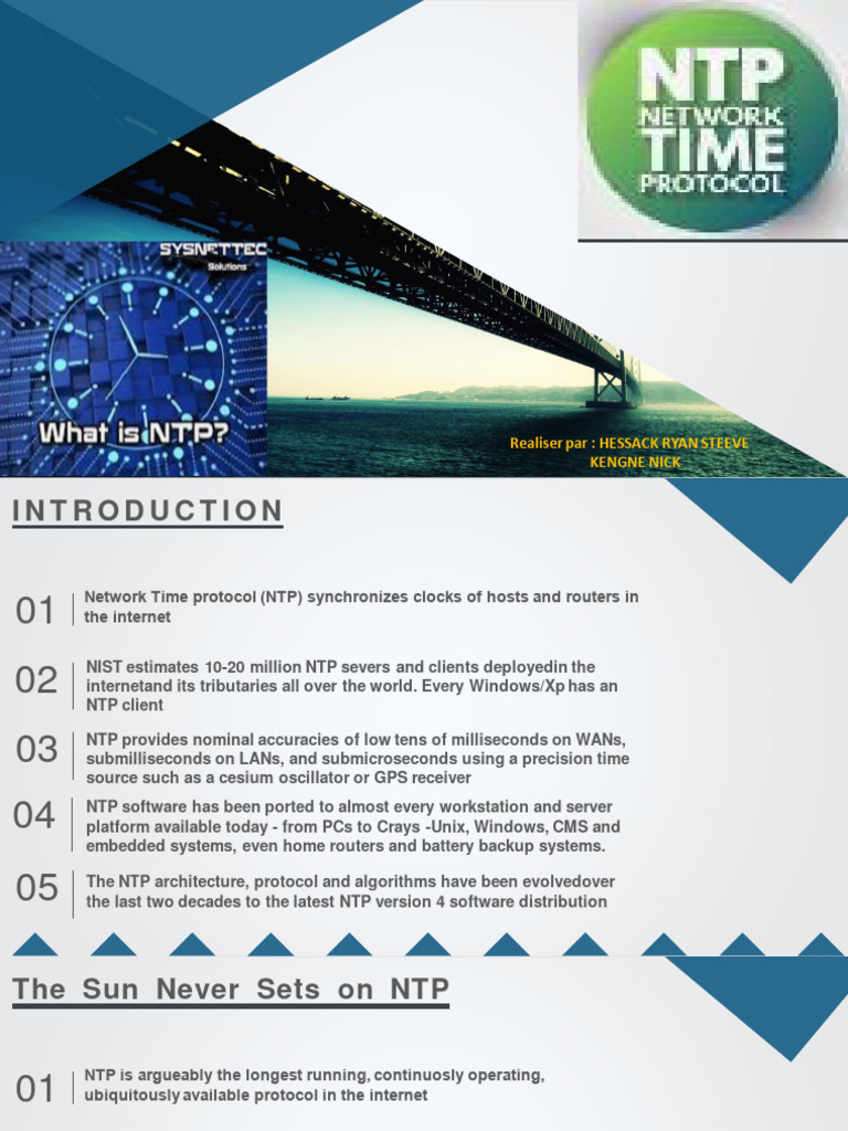 NTP Protocol | PDF | Computer Network | Telecommunications