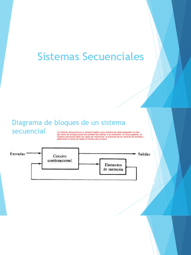 Unidad 4. SISTEMAS SECUENCIALES | PDF | Ingeniería Electrónica | Electrónica