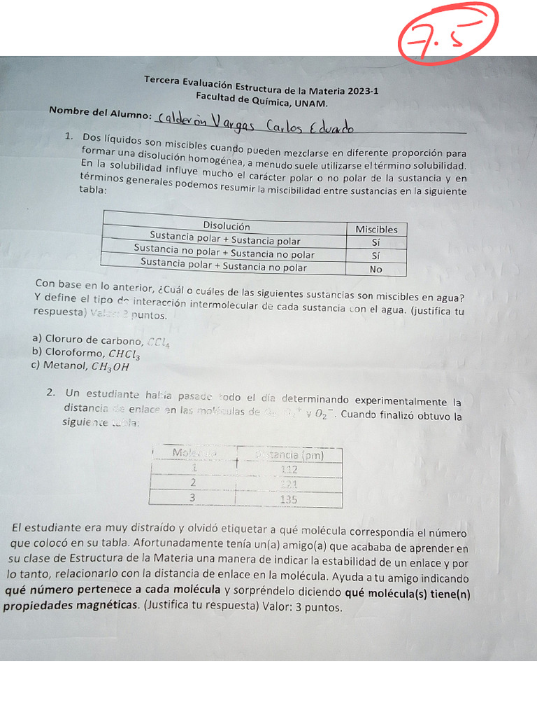 Examen 3er Parcial | PDF