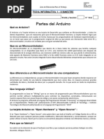 Partes y funciones del Arduino Uno | PDF