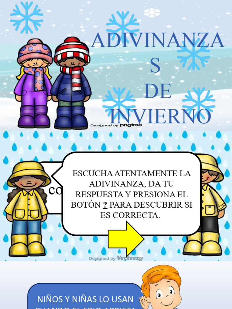 Adivinanzas de Invierno | PDF | Cocina, comidas y vino | Artes del ...