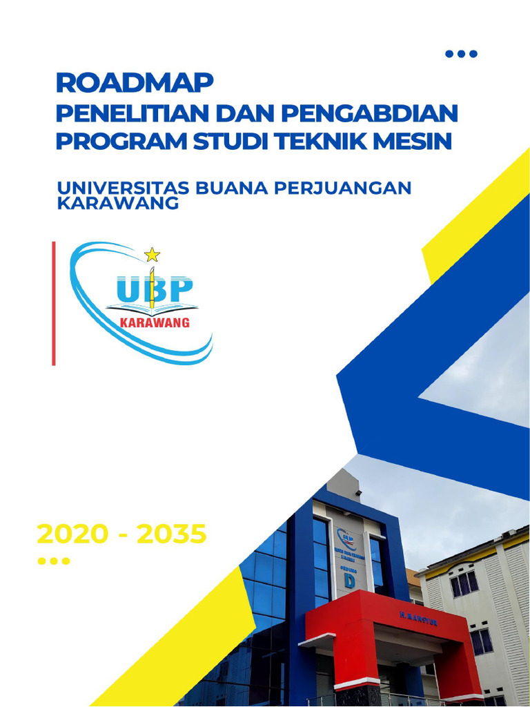 Roadmap Penelitian Teknik Mesin Ubp 2020-2035 | PDF | Seni