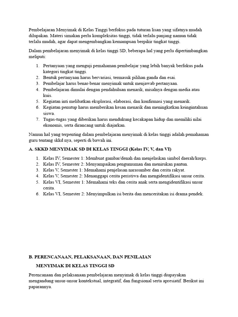 Rangkuman Bindo | PDF