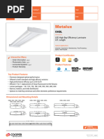 Metalux Swled Surface and Wall Led Spec Sheet | PDF | Lighting ...