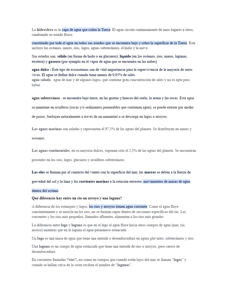 Martina Rios | PDF | Agua | lago