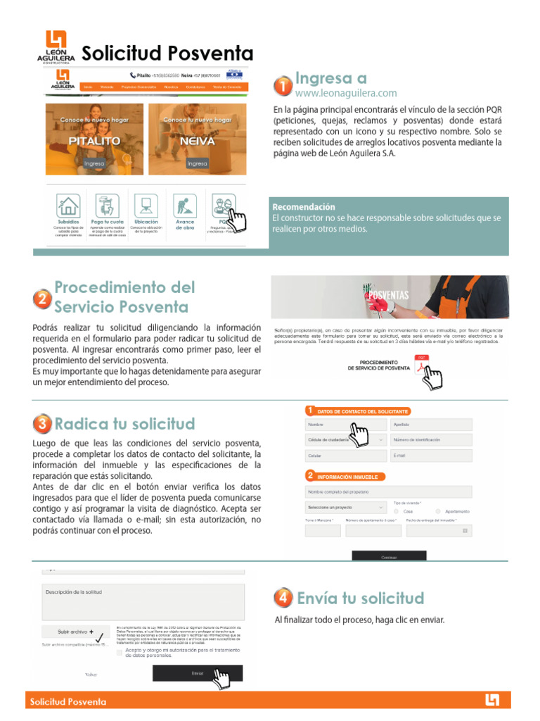 Manual Solicitud Posventa | PDF | Informática | ciberespacio