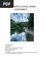 CSEC Geography SBA Sample Guide | PDF | River | Caribbean