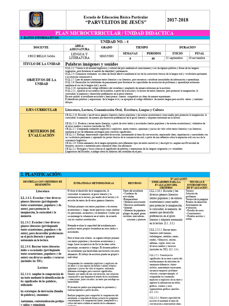 Pud 4 LL | PDF | Escritura | Comunicación